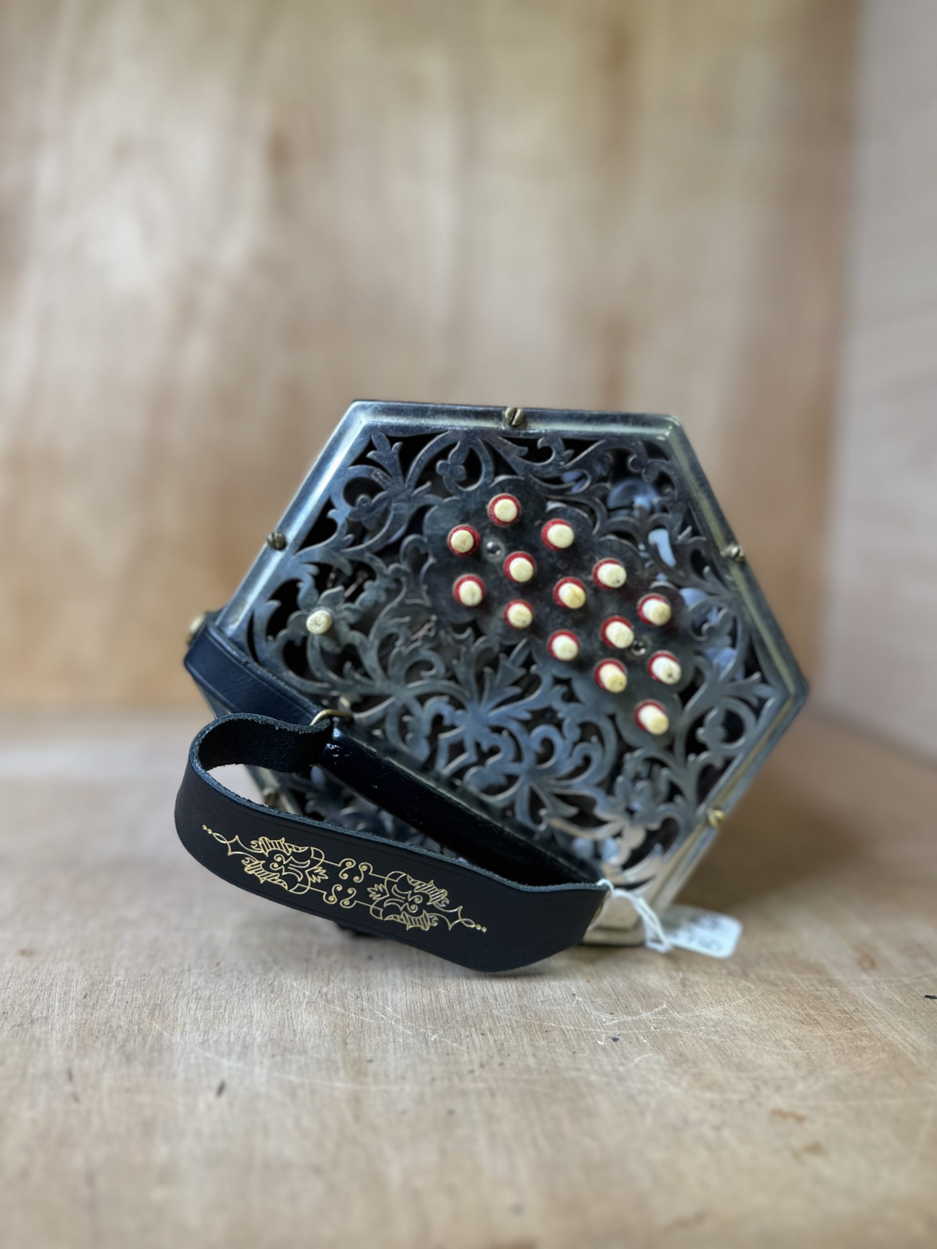 Jeffries 28-Key in Bb/F (7980) - Barleycorn Concertinas